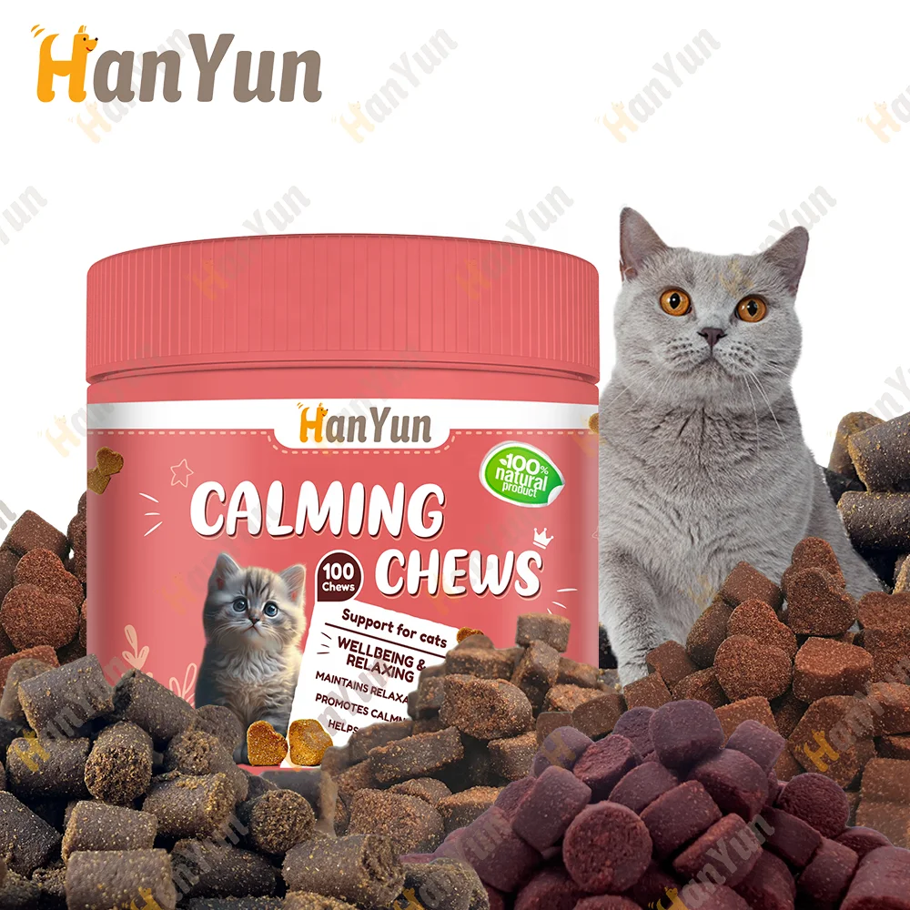 Calming Chews for Cats - Stress Relief & Behavioral Support