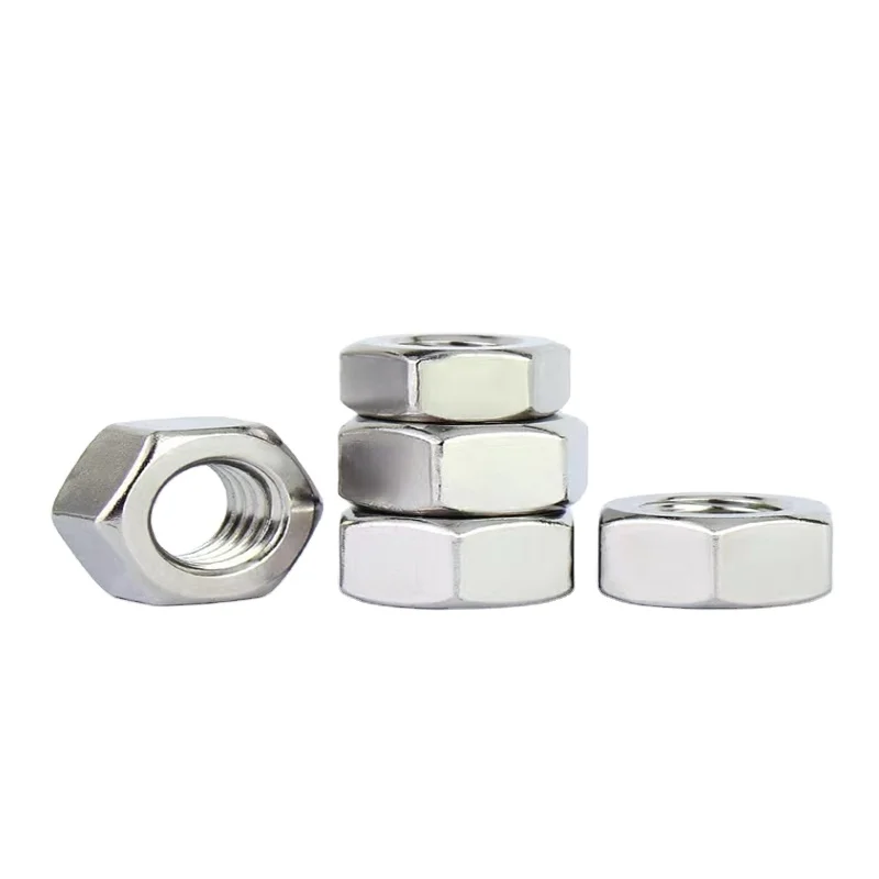 Din 934 Metric Thread Nuts,Stainless Steel A2-70/304l Hex Nuts ...