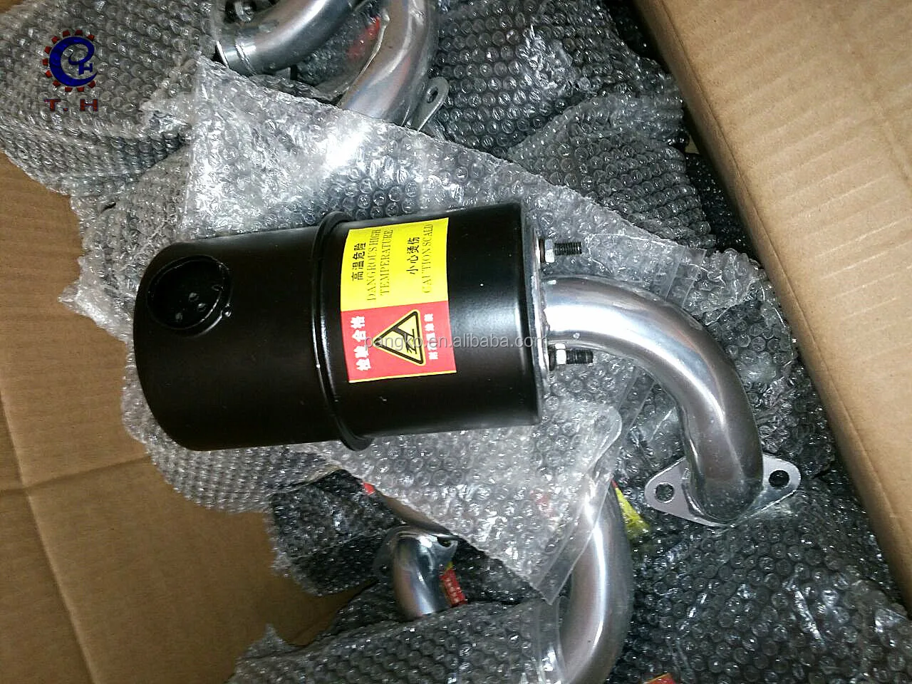 R175 Exhaust Muffler Silencer for Diesel Engines - 1 Year Warranty