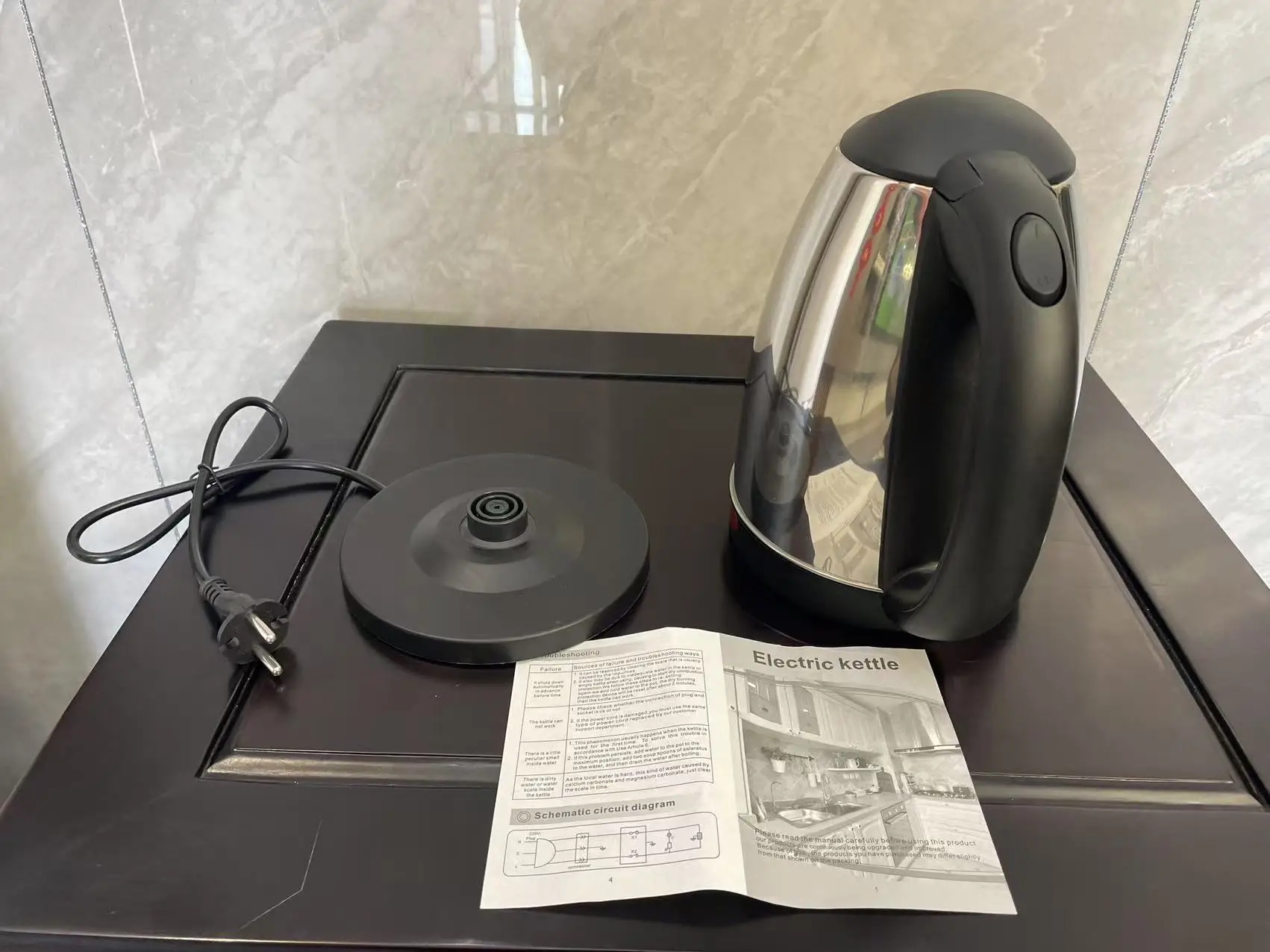 Stainless Steel Water Boiler - Automatic Shut off Kettle