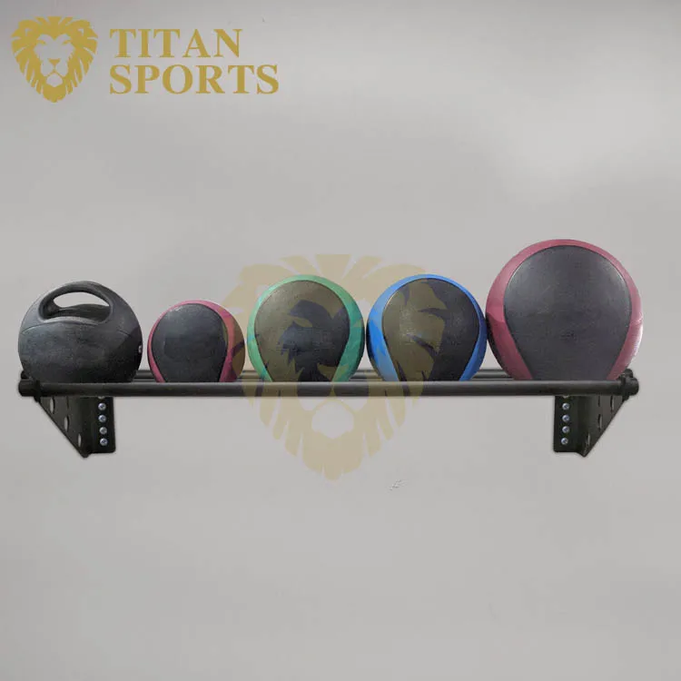 Wall Mounted Medicine Ball Rack - Gym Use & Custom Sizes