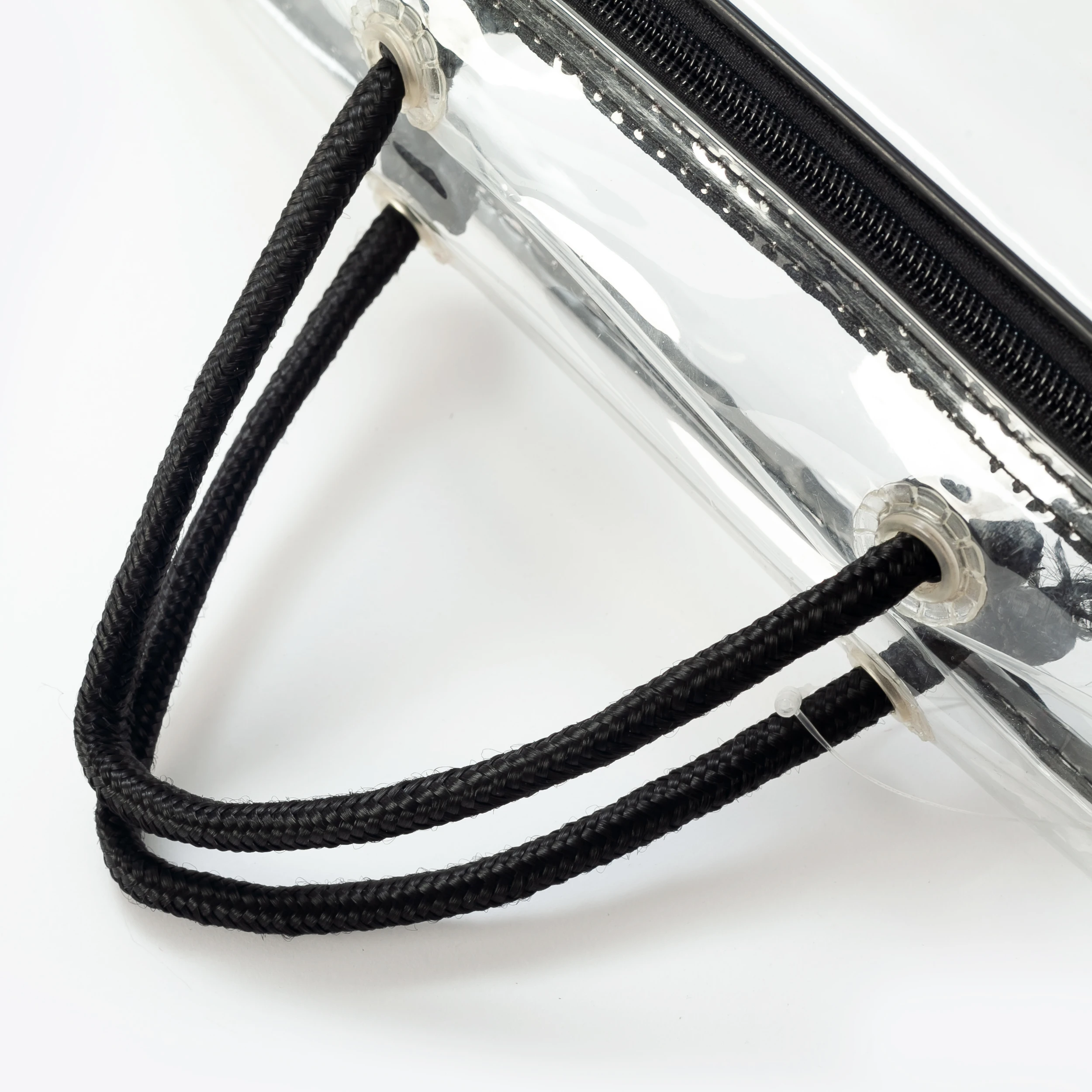 Clear PVC Wire Bag with Zipper for Blanket and Quilt