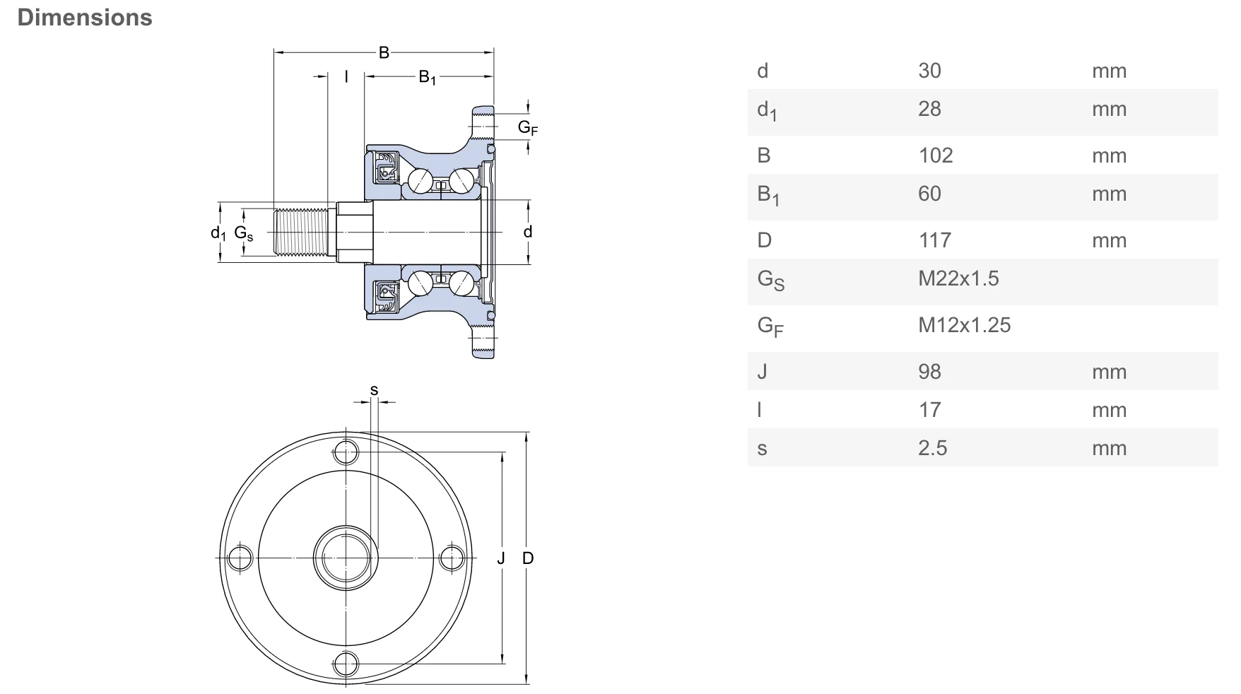 Baa0004 Disc Harrow Bearing To Suit Proforge Inverta Agricultural Hub ...