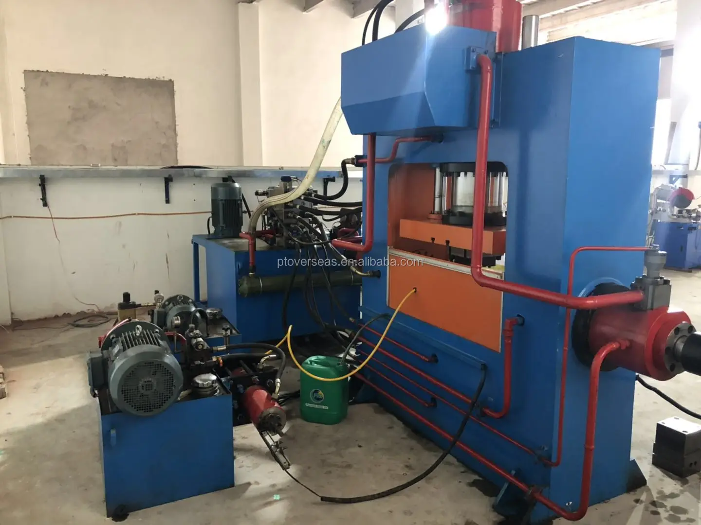 Hydraulic Copper Tee Cold Tube Fitting Forming Machine