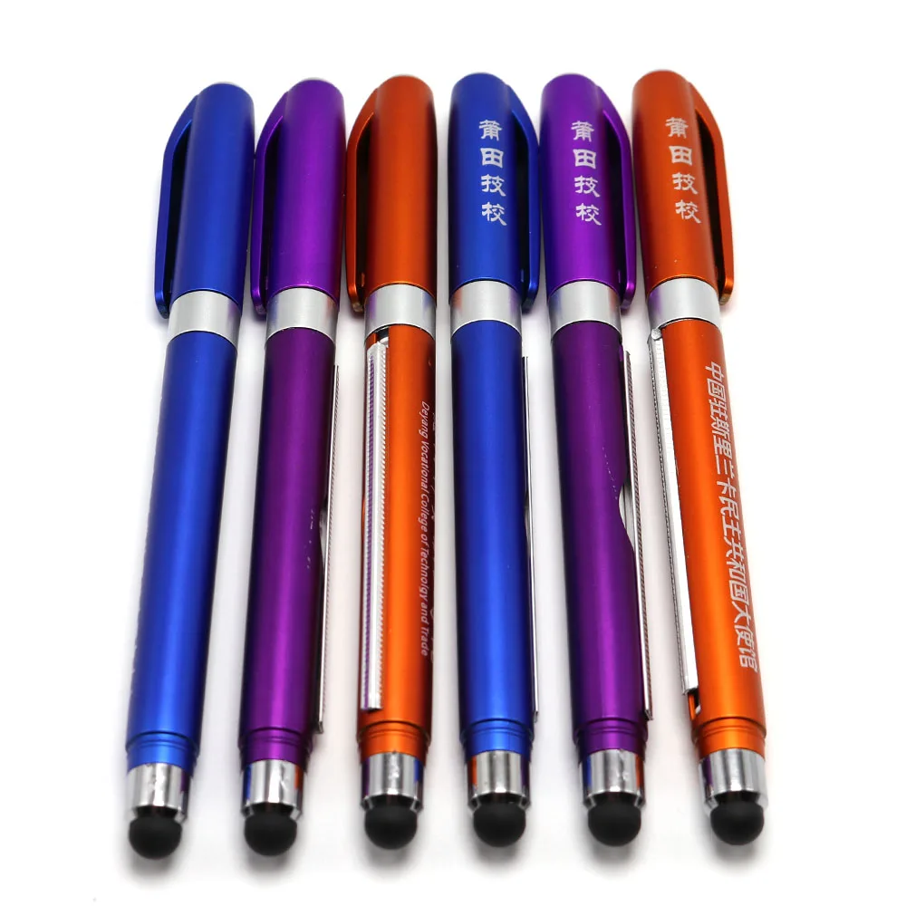 Promotional Advertising Gift Custom Pull Out Flag Banner Pen Cap Design ...