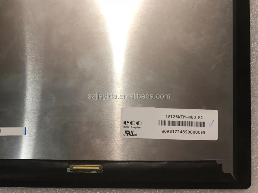 12.6 Inch Laptop Lcd Panel Touch Screen Tv126wtm-nu0 -nu0 For Asus ...