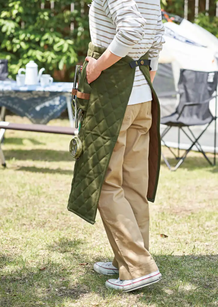 Camping Canvas Camp Apron Adjustable Outdoor Cooking Kitchen Aprons ...