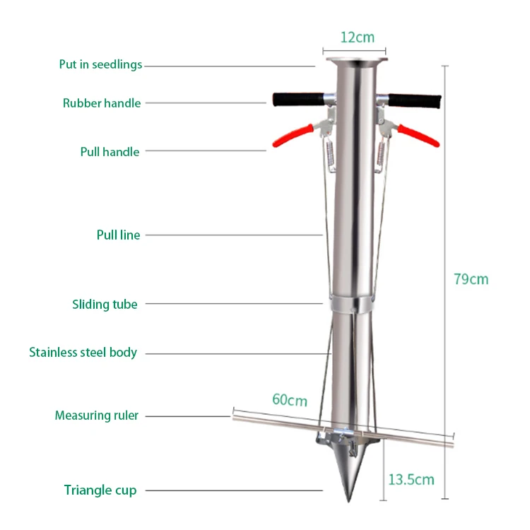 Manual Seedling Planter Corn Seed Planter Machine Stainless Steel ...
