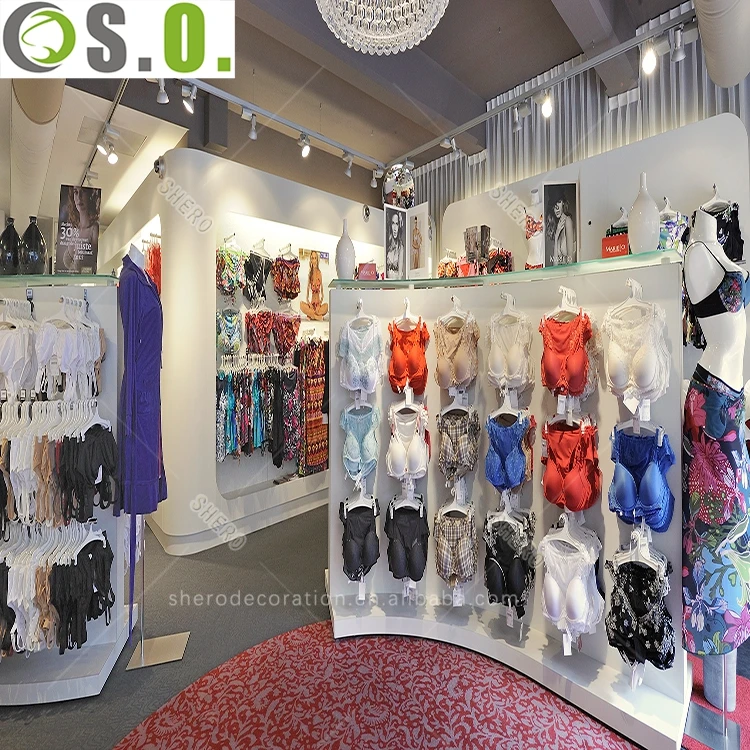Retail Underwear Display Cabinet Furniture for Lingerie Shop Decoration