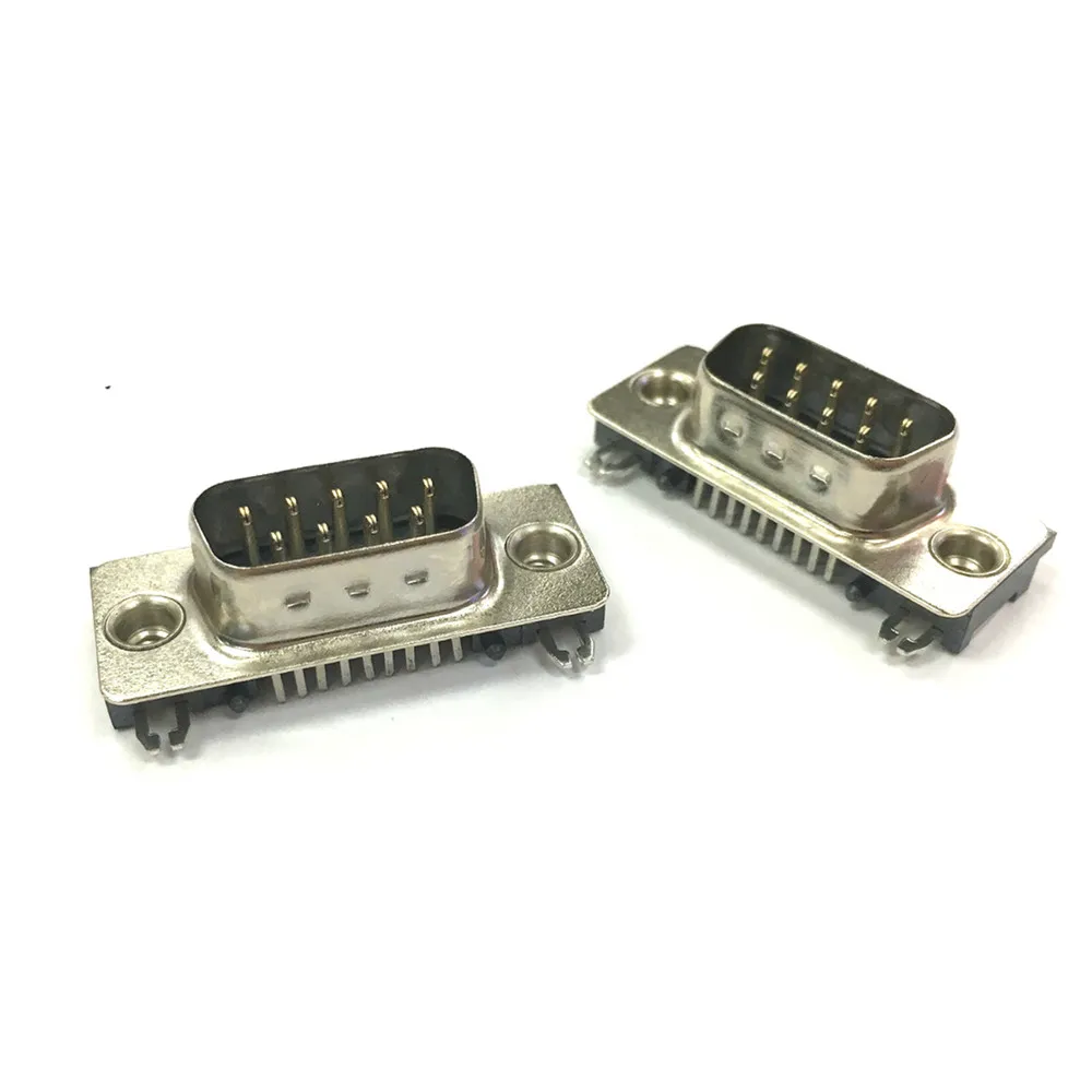 Taidacent Solderless RS232 9 Pin Terminal - Db9.metal Male Connector