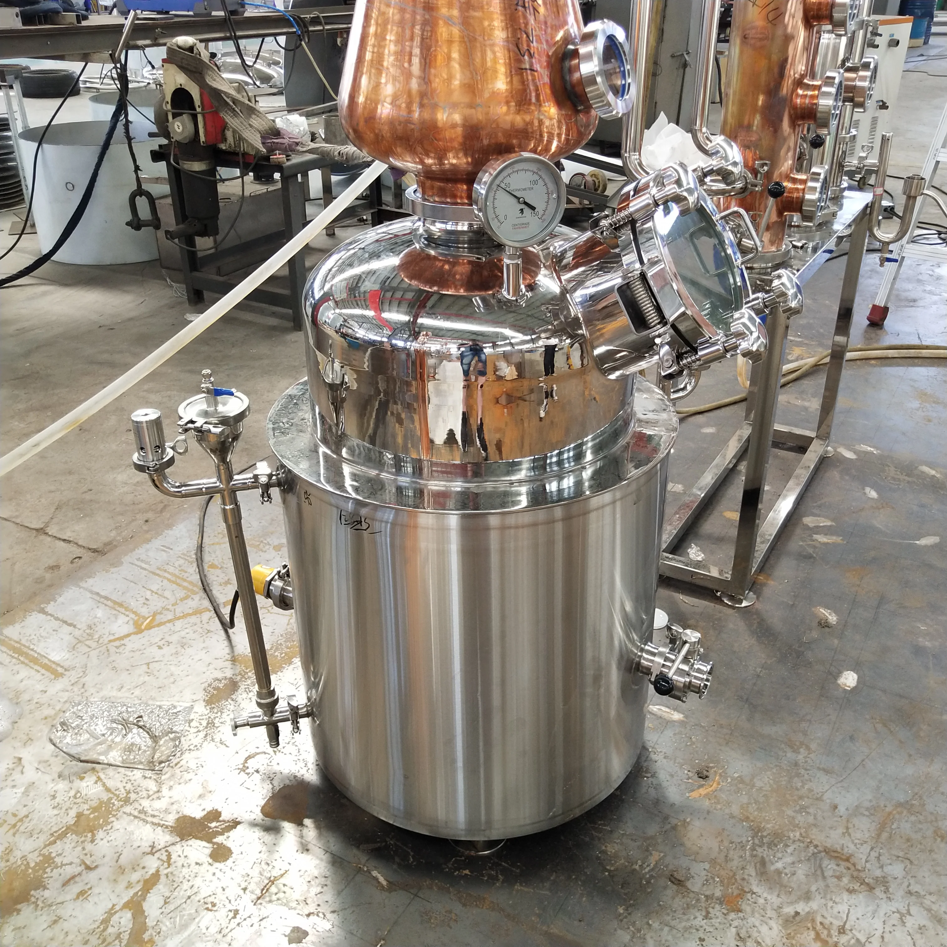 Spirit Distillation Equipment Distillation Bubble Column Distillery ...