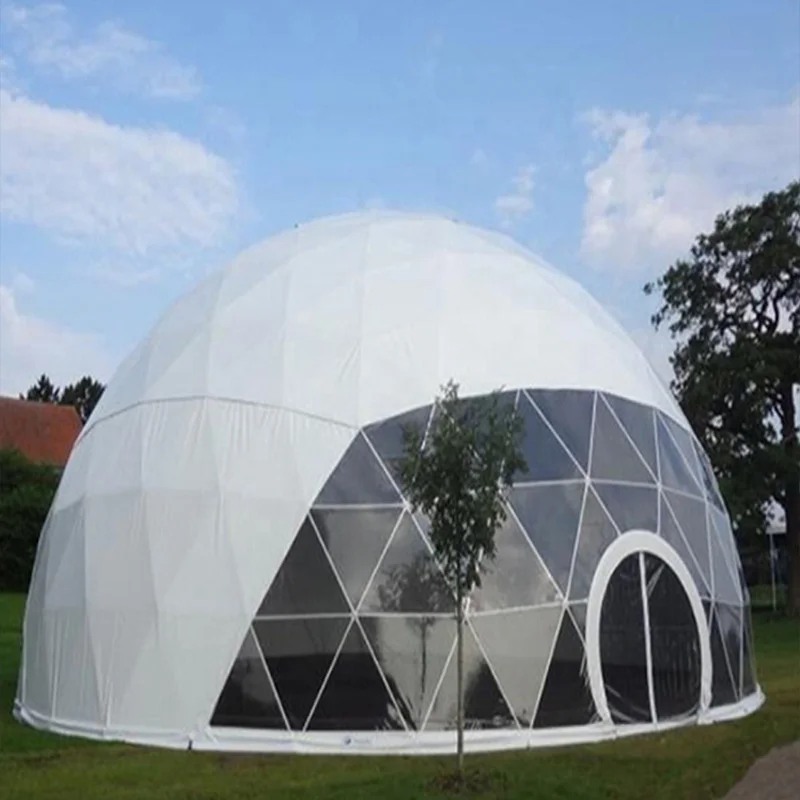 Geo Round Tent Steel Structure - Durable & Versatile