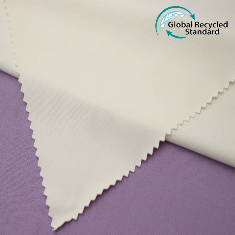 Eco-friendly 85% Polyester 15% Spandex Fabric - GRS Certified