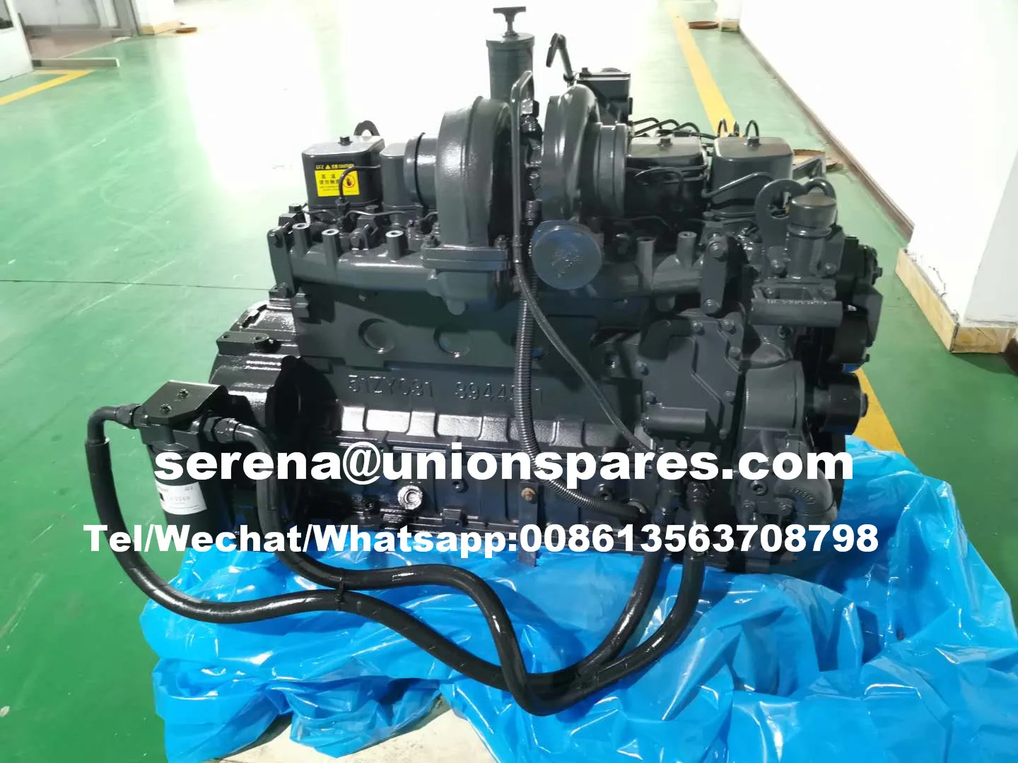 SAA6D102E-2 Complete Engine & Parts for Komatsu PC200-7, OEM