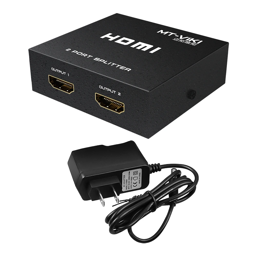 Hot Sale 4k Hdmi Splitter 1 In 2 Out 1x2 3d Full Hd 1080p 4kx2k@30hz ...