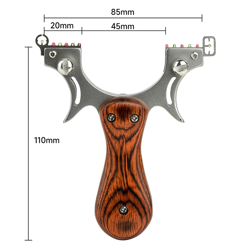 Powerful Slingshot Shooting Hunting Stainless Steel Slingshot ...