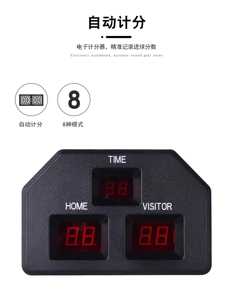 Portable Folding Indoor Two-Players Electronic Single-Shot Basketball ...