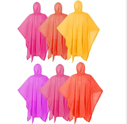 Hot Sale Peva Eco-friendly Raincoats Environmental-priendly Ponchos ...