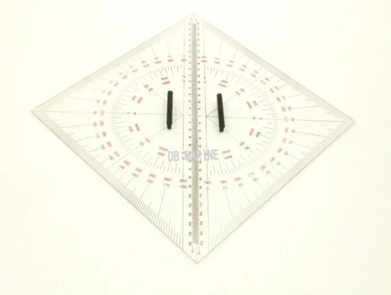 Nautical Triangles Kent Type 300mm - IMPA371008 Ruler