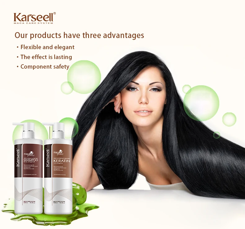 Karseell Brazilian Keratin Treatment Kit for Damaged Hair