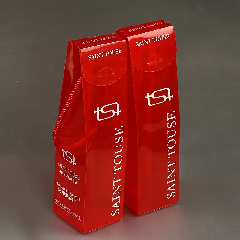 Custom Printed Clear Plastic Square Box