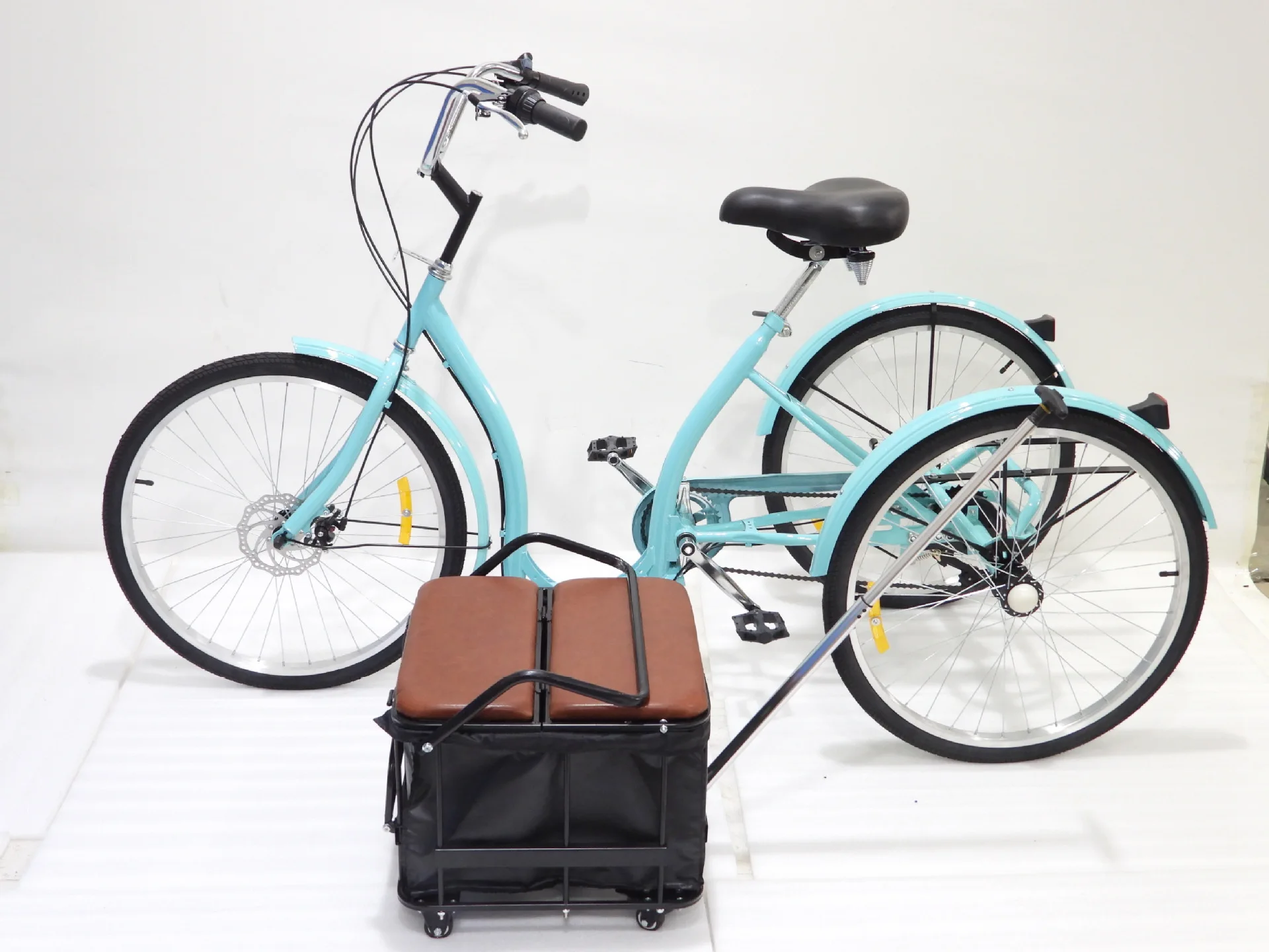 Human Pedal Tricycle Customized 26-Inch Pedicab with High Carbon Steel ...