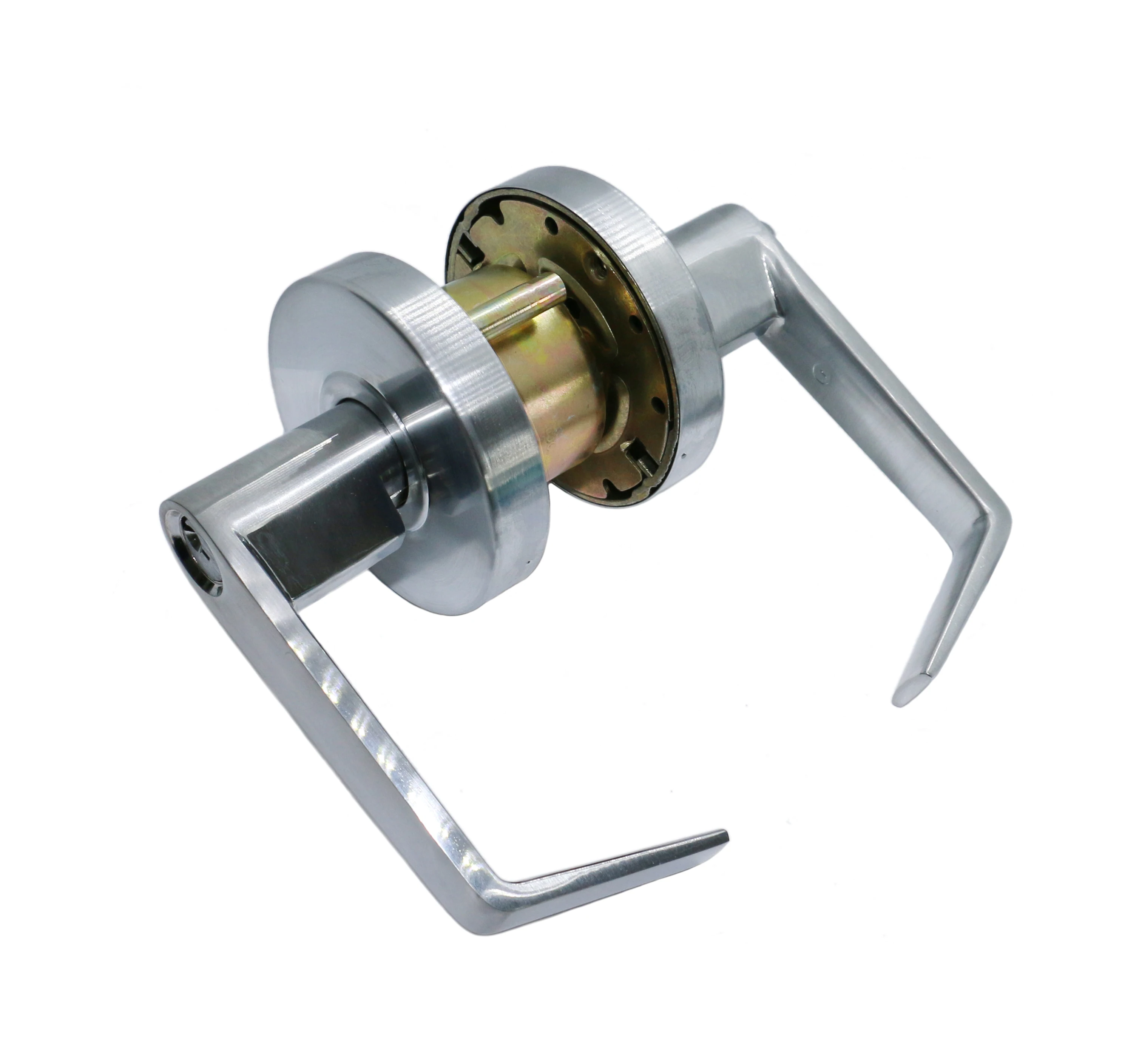 ANSI Grade 2 Heavy Duty Tubular Lock Lever Handle Lock Stainless Steel ...