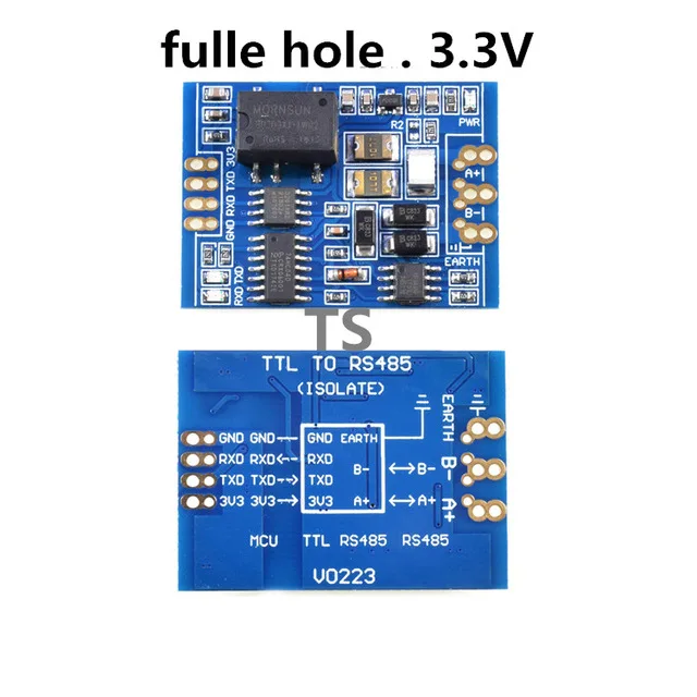 ADUM3201 + B0505XT - Isolated RS485 Communication Module