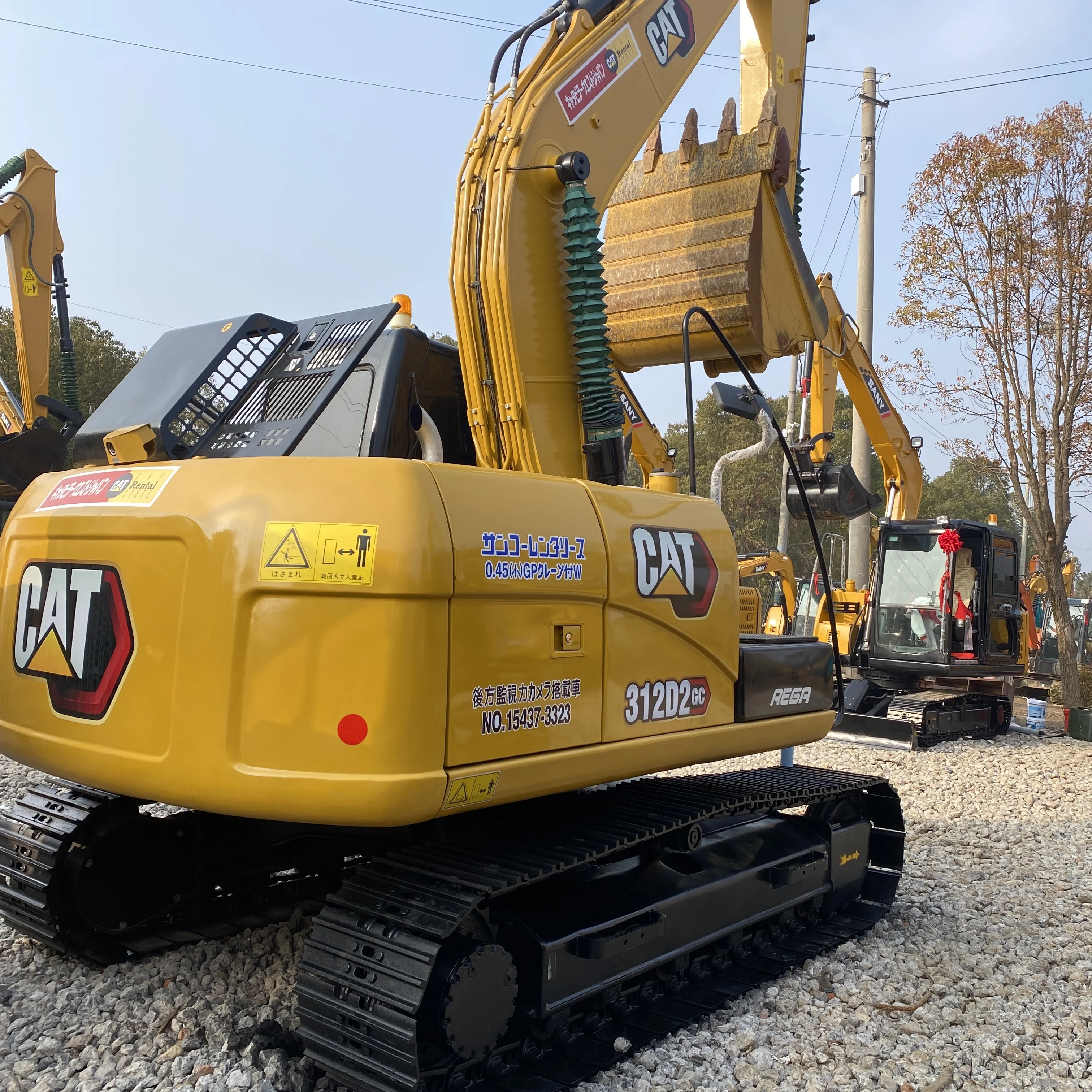 Used 12 Ton Excavator Caterpillar 312 Cat312 Cat312c Cat312d2 ...