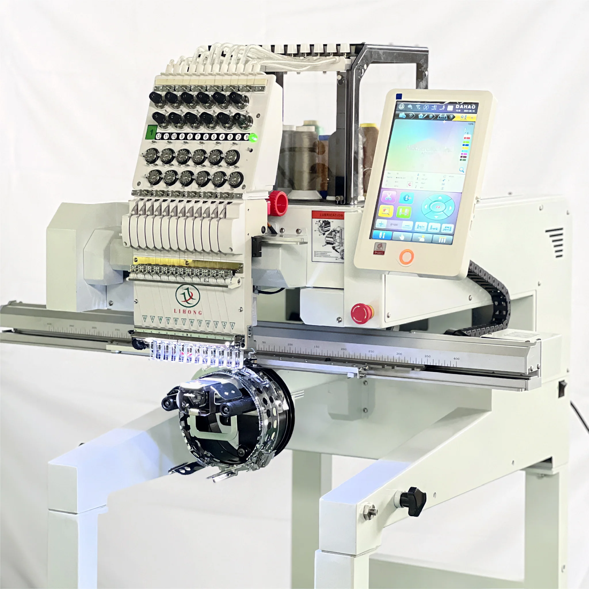 Factory Wholesale 1 Head Cap Embroidery Computer Control Machine For ...