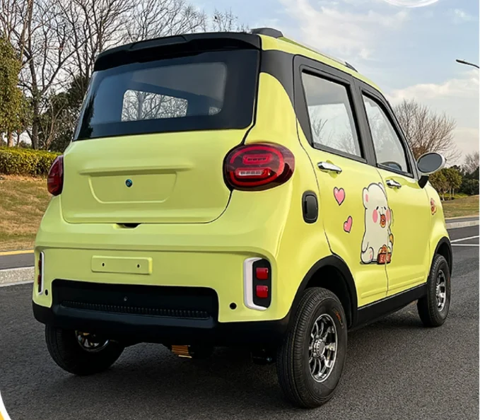 Family Mini Car 4 Wheel 2door Mobility Disabled Scooter Motorcycle ...