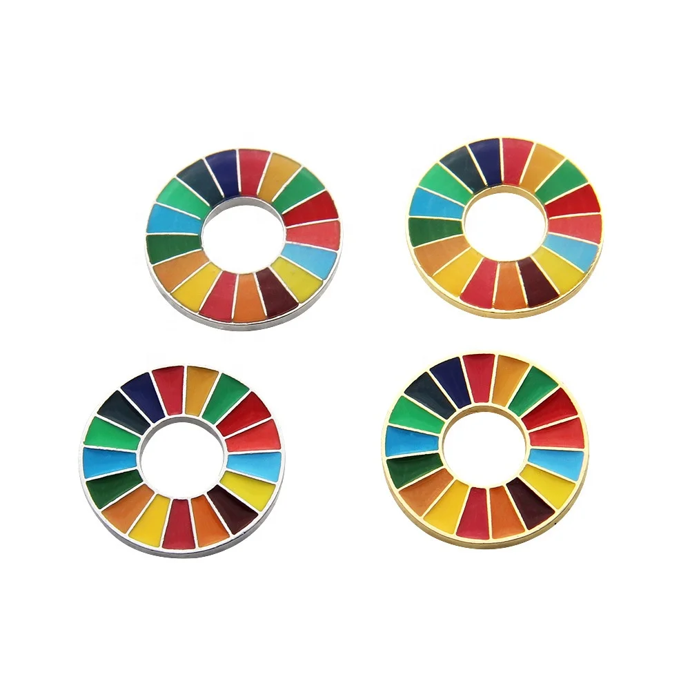 SDG Pins - Customizable Sustainable Development Goals Badges