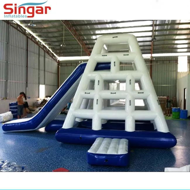Hot!!! Crazy Swimming Pool Slide Inflatable Aqualide Water Slide ...