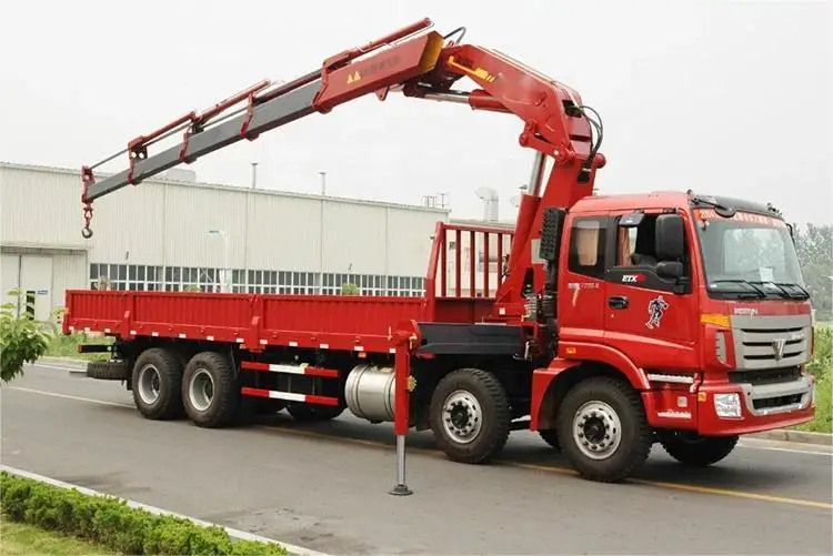 Sqz8000 180ton Folding Arm Knuckle Truck Mounted Crane With Removable ...