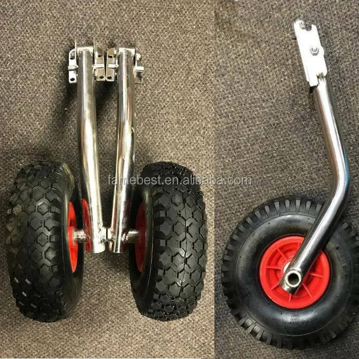 Easy Fold Boat Stainless Steel Launching Wheels - Buy Stainless Steel ...