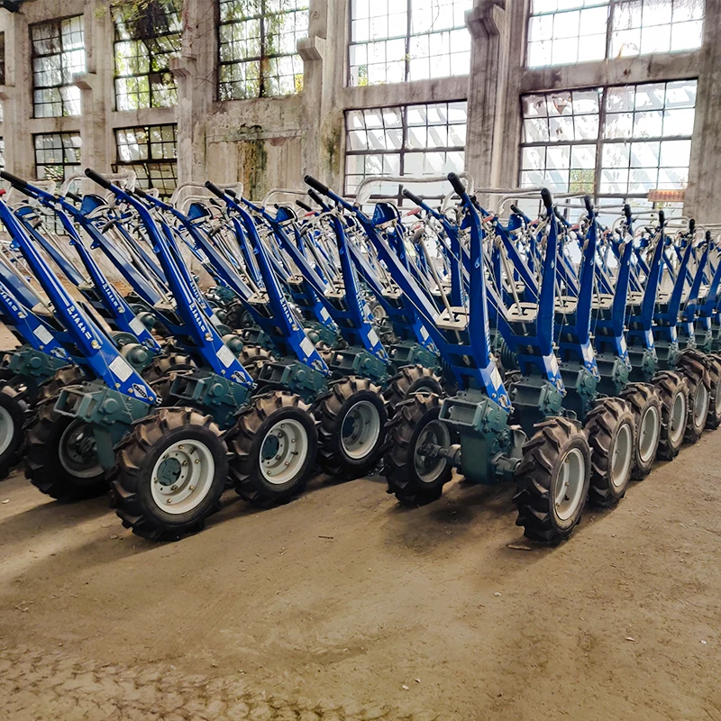 Multi-purpose 18hp Hand Agricultural Tractor Mini Farm Two Wheel ...