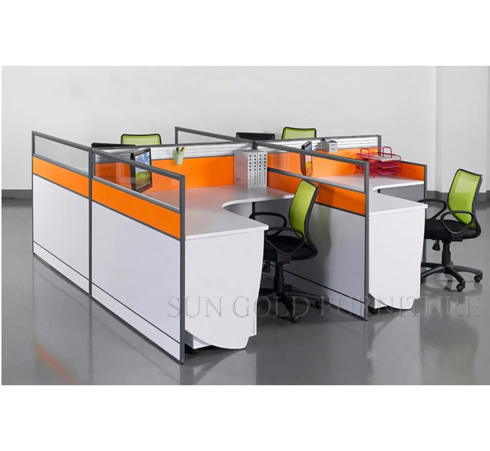 Meja Kerja Staf Kantor,Produsen Meja Kubus Kantor Melengkung - Buy ...