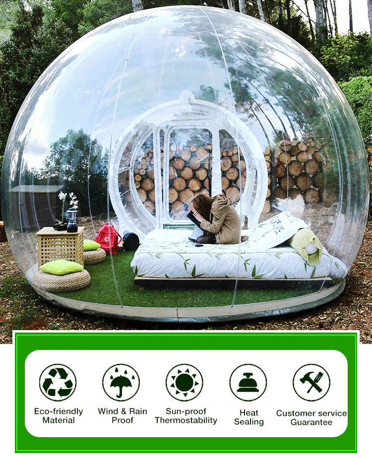 Dome Igloo PVC - Inflatable Balloon Bubble House 3/4/5m