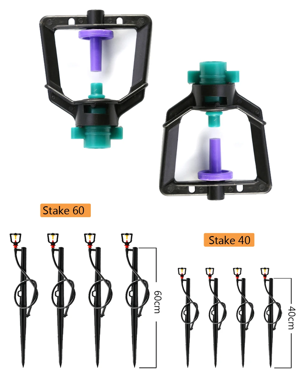 Refraction Mist Micro Sprinkler - Efficient Garden Irrigation