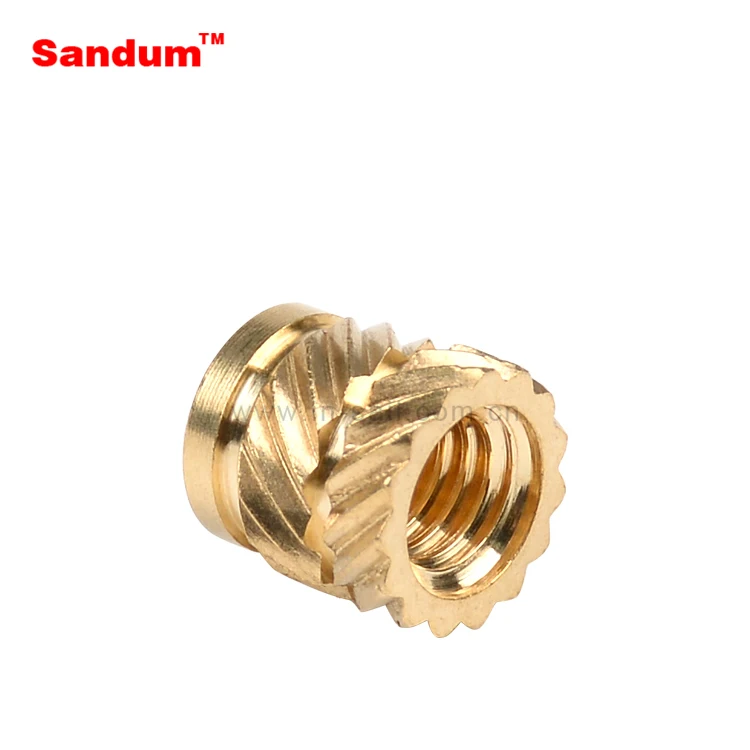 Brass Threaded Insert Bushing,M4,M5,M6 - Buy Ultrasonic /heat Staking ...