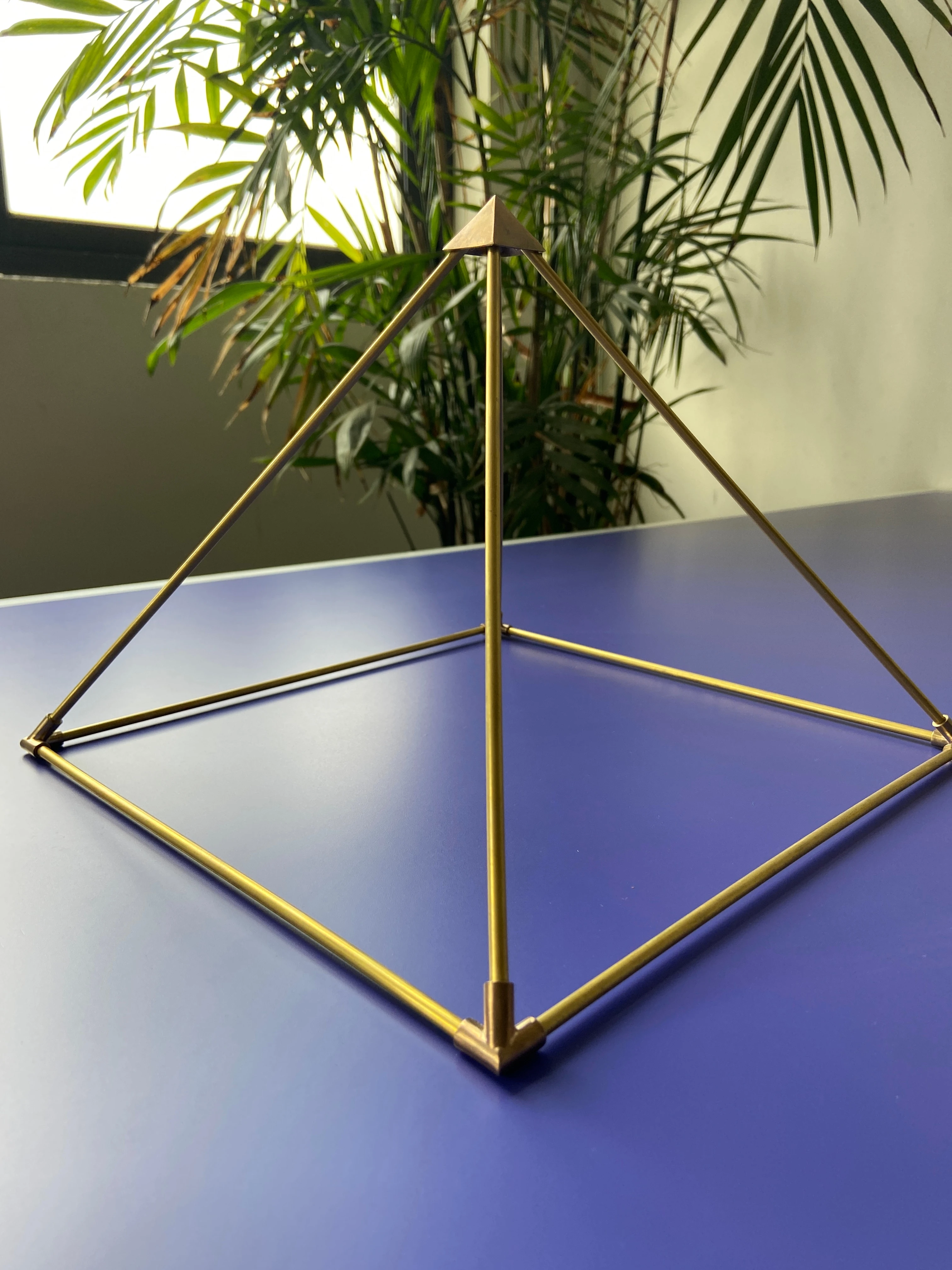 Copper Pyramid for Meditation - Healing Energy Accessory for Chakra ...