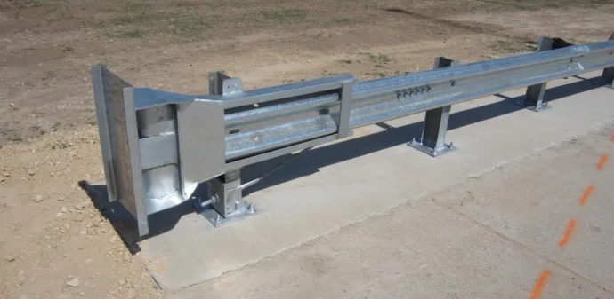 Roads Safety Highway Guardrail Used Skt End Terminal For Sale - Buy ...