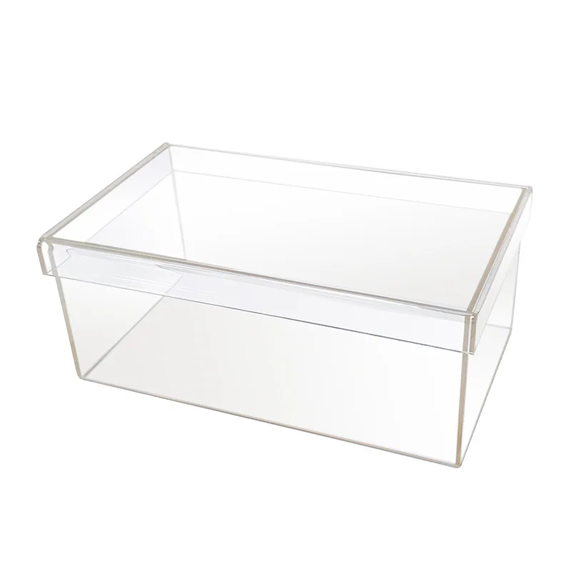 Acrylic Transparent Box Plexiglass Dust Proof Display Box Square Heaven ...