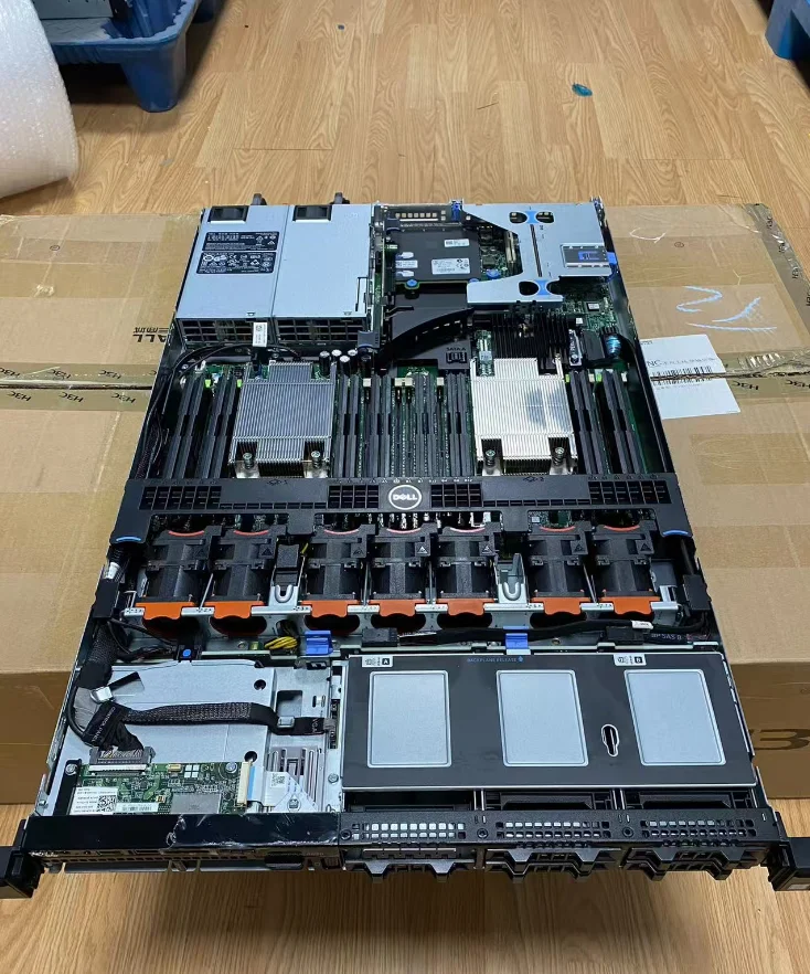 For PowerEdge R630 1U Rackmount Server Used E5-2640V 2.9GHz 16G 600G*2 ...