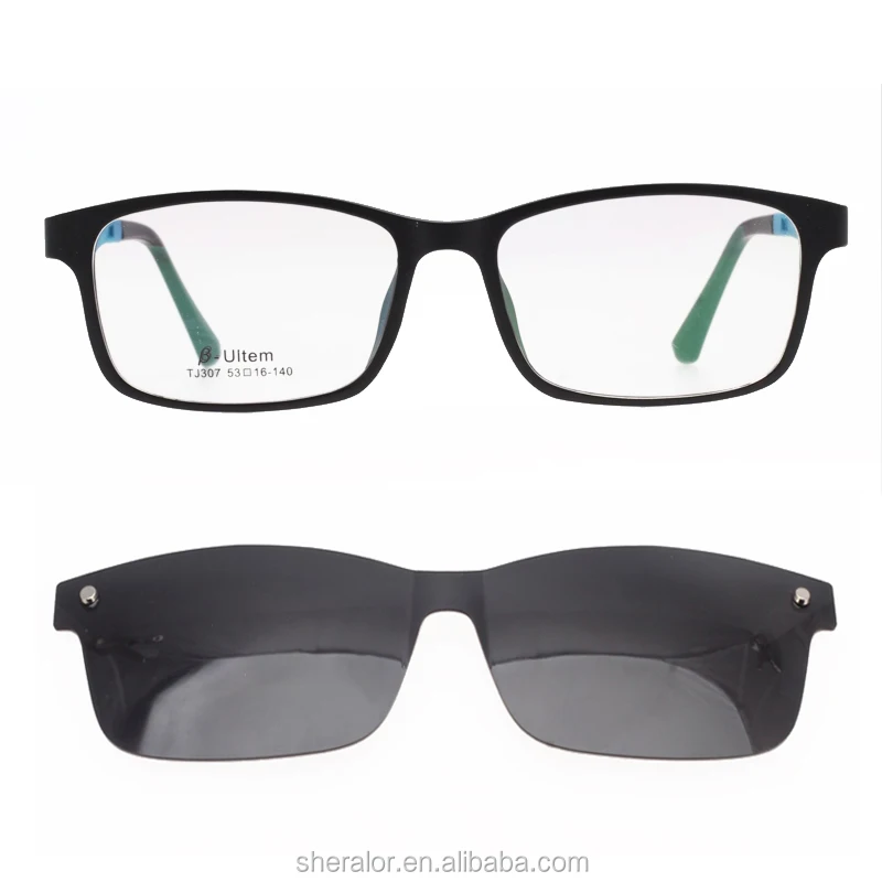ULTEM Blue Frame Prescription Eyeglasses with Polarized TAC Lenses