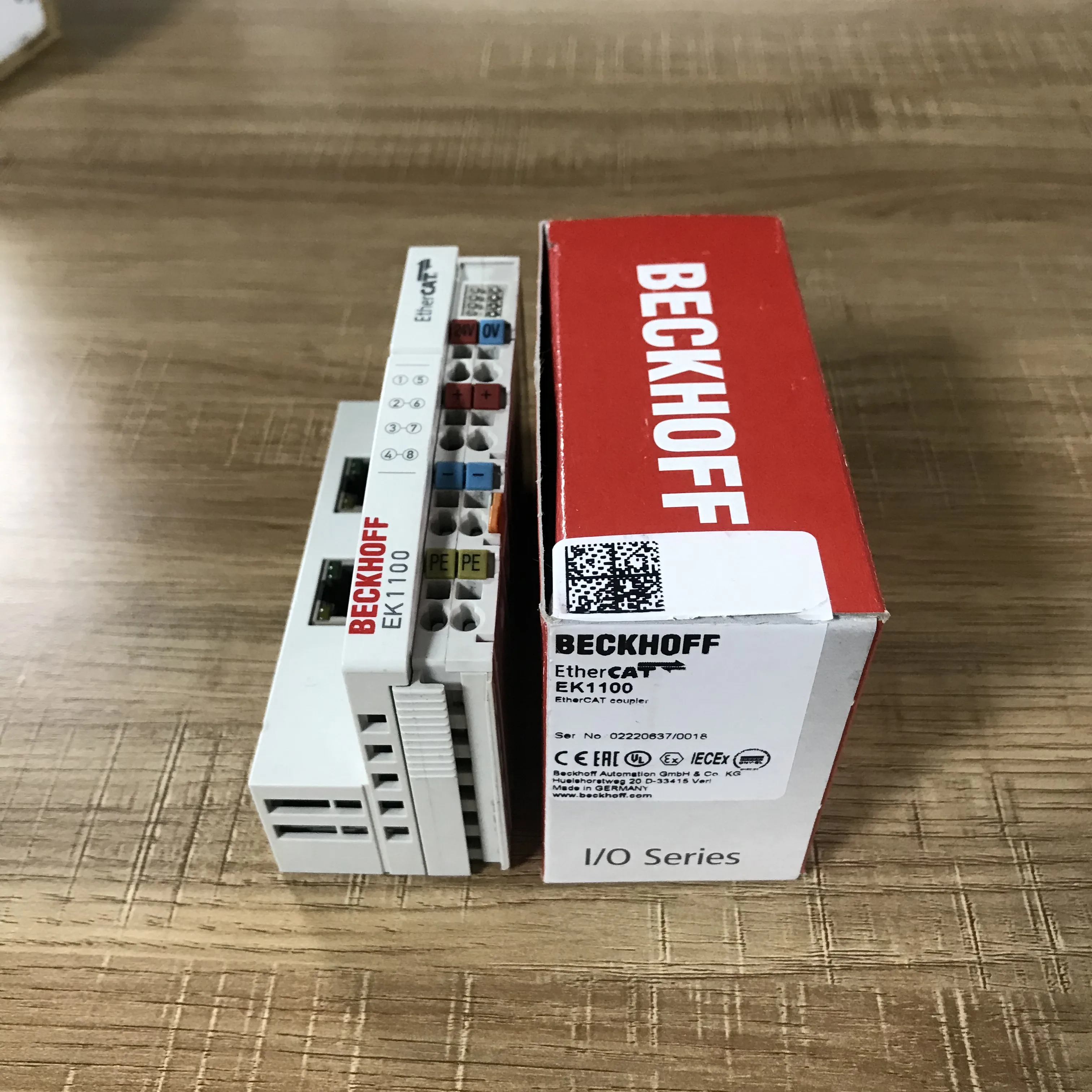 BECKHOFF EK1100 EtherCAT Coupler Module for Industrial Automation OEM