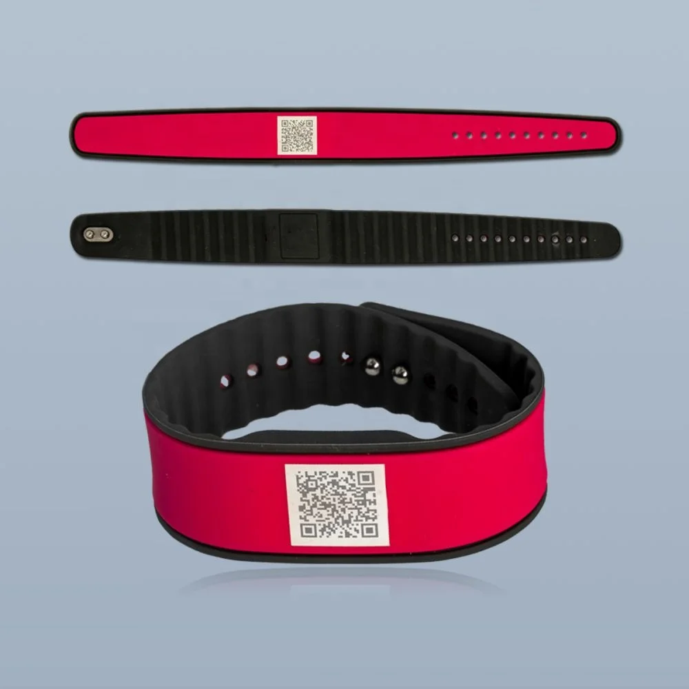 Waterpoof Nfc Silicon Wristband Colorful Nfc Silicone Bracelet 13.56mhz ...