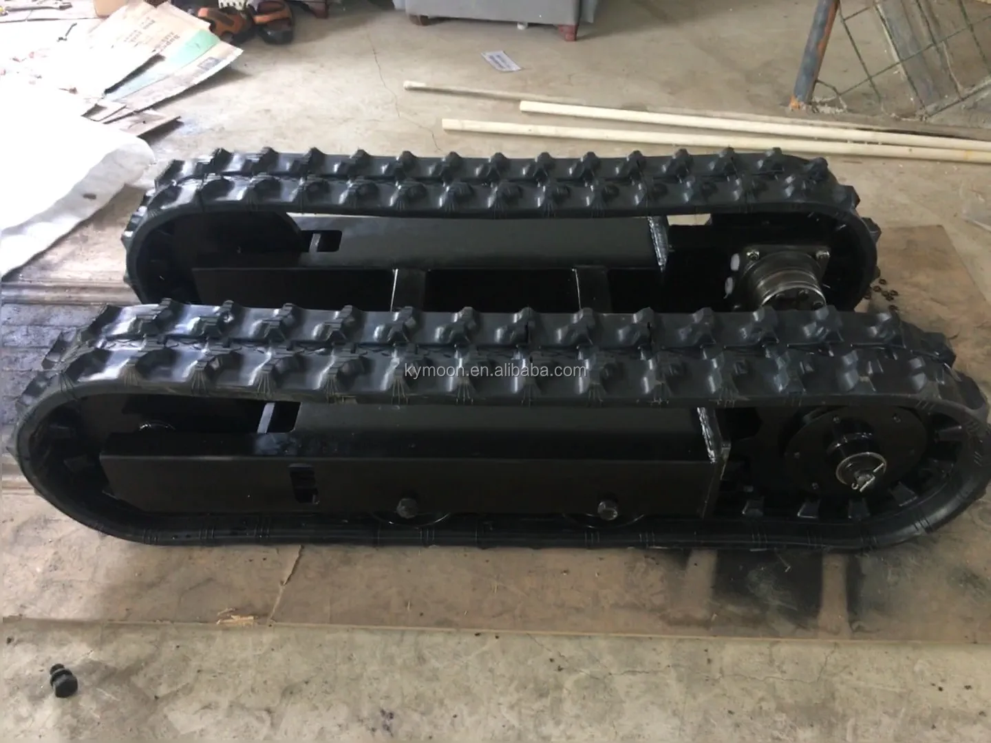 Undercarriage Chassis Rubber Tracked Platform - Durable & Versatile