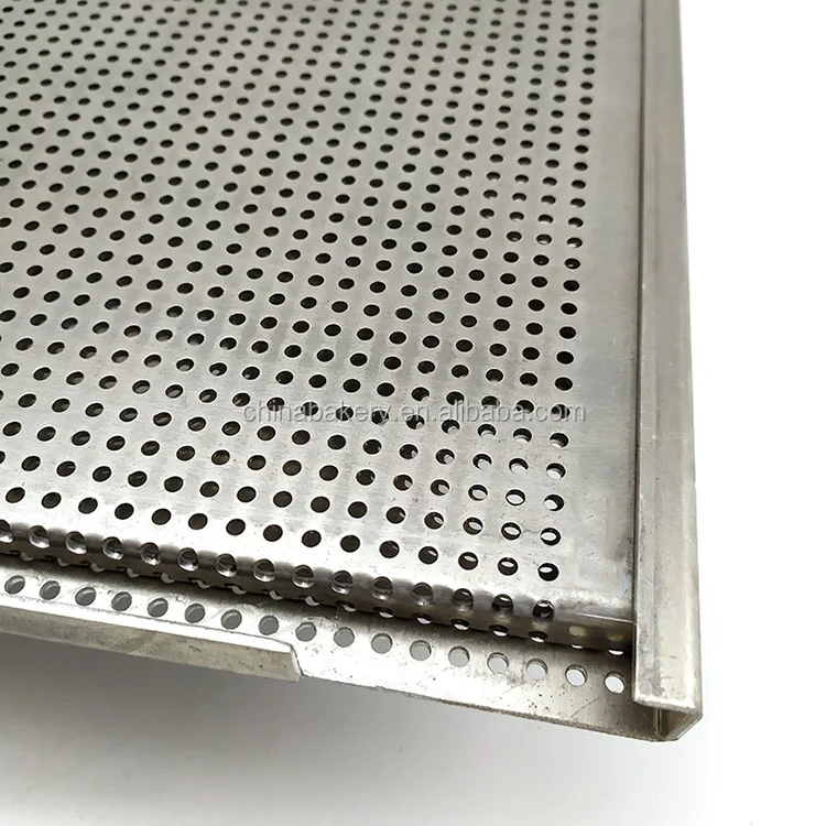 Aluminum Perforated Baking Tray Sheet Pan Bakeware With Sliding-on-off ...