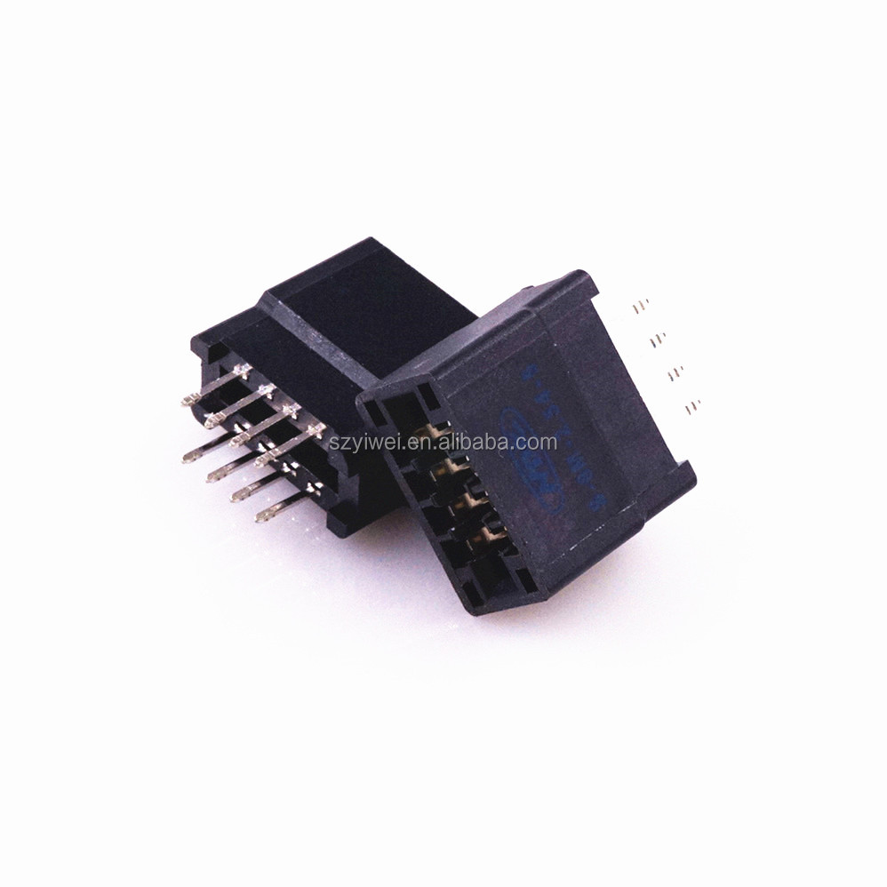 Card Edge Connector Slot 2.54 Mm Pitch 8 Pin Dual Row